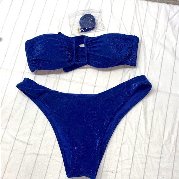 Monday Swimwear | Swim | Monday Swimwear Sparkling Blue Bikini Set 2 ...